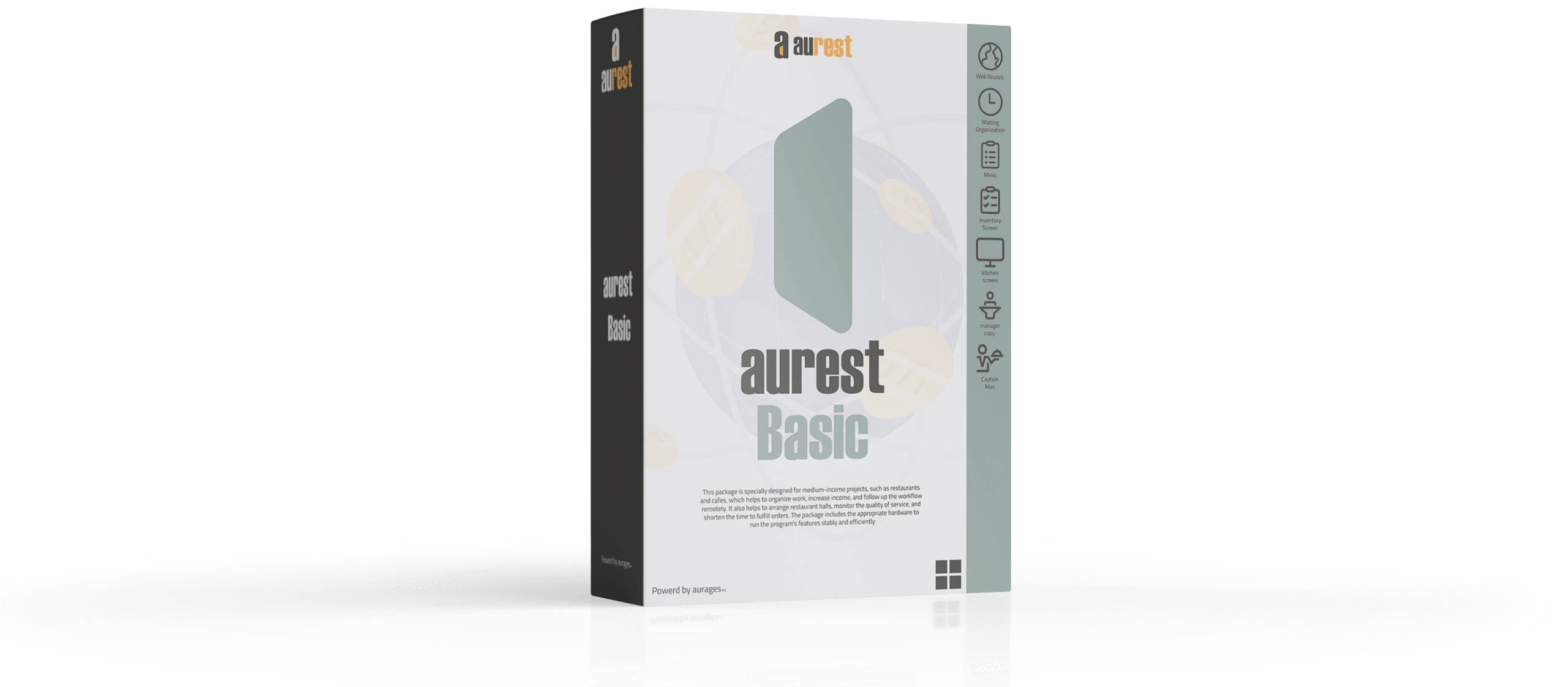 Aurest Basic – Smart Restaurant Management for Medium Projects